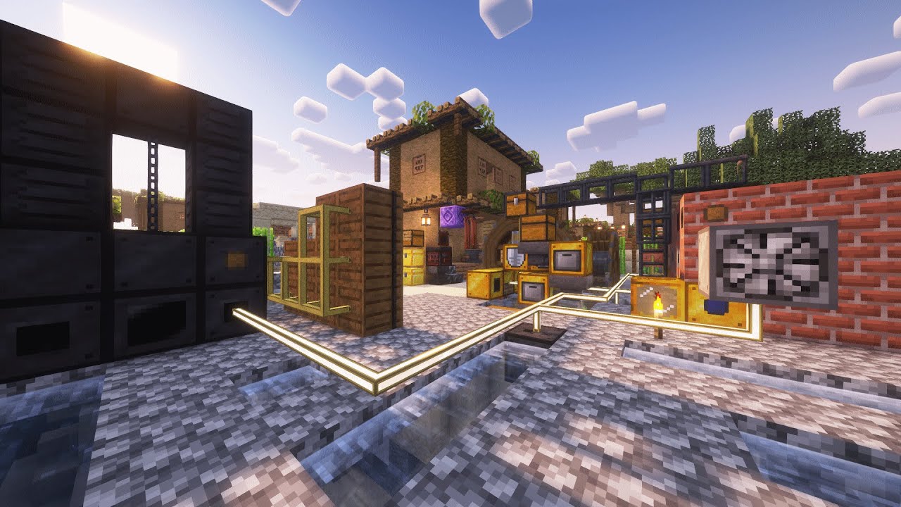 big moves in minecraft modpack - YouTube