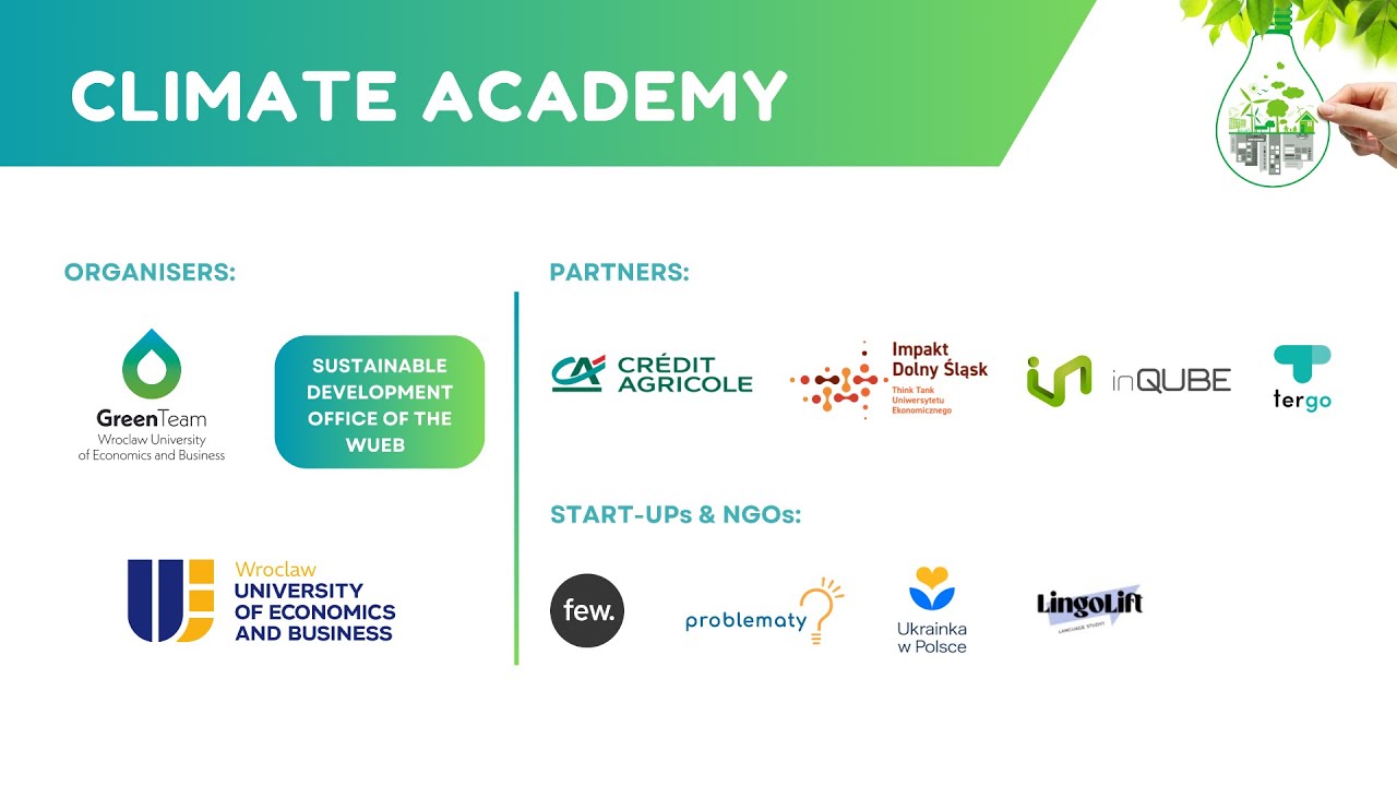 Climate Academy po raz pierwszy! - YouTube