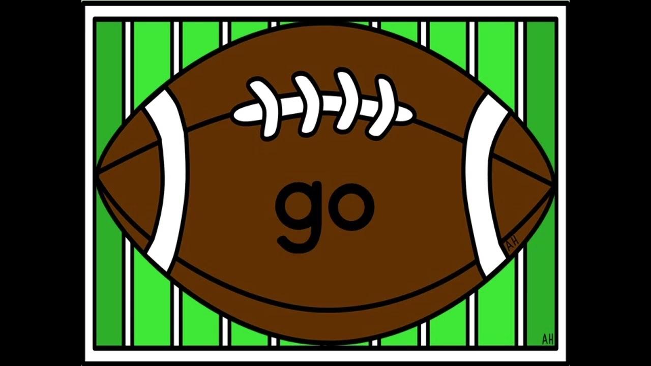 Master 10 Sight Words with a Fall Football Theme! 🏈 | Perfect for K-2 ...
