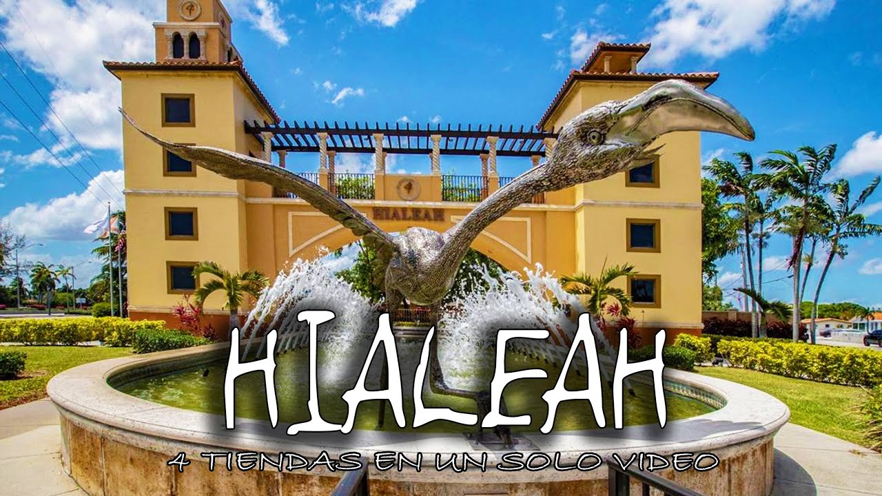 4 Tiendas en un solo video HIALEAH!!! - YouTube