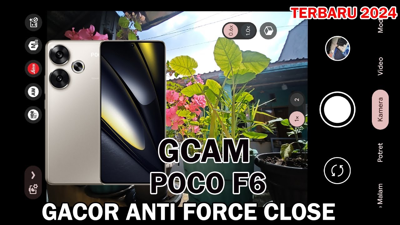 GCAM UNTUK POCO F6 - TIDAK PERLU PAKAI CONFIG GACOR PARAH - GCAM POCO F6 TUTORIAL TERBARU 2024 ...