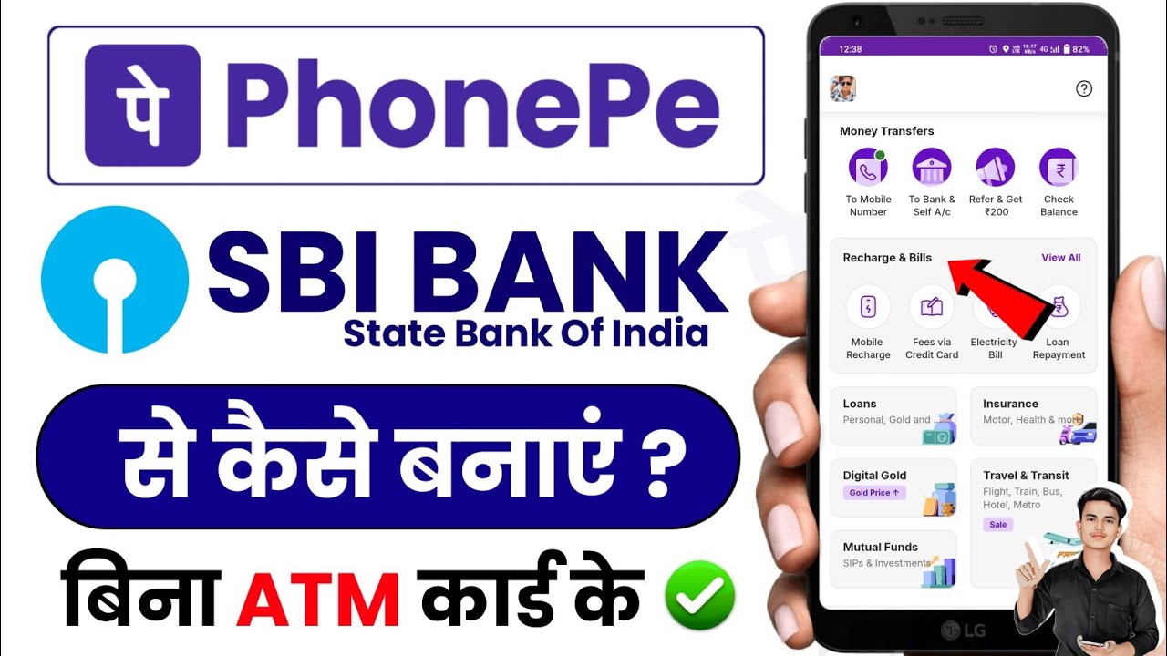 Sbi Bank Se Phone Pe Account Kaise Banaye 2026 || PhonePe me sbi bank ...