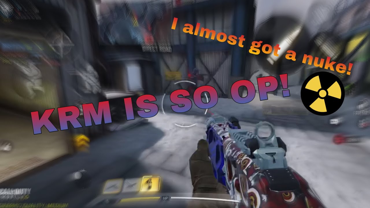 Krm Legendary Ranked Gameplay | Call of Duty Mobile - Garena - YouTube