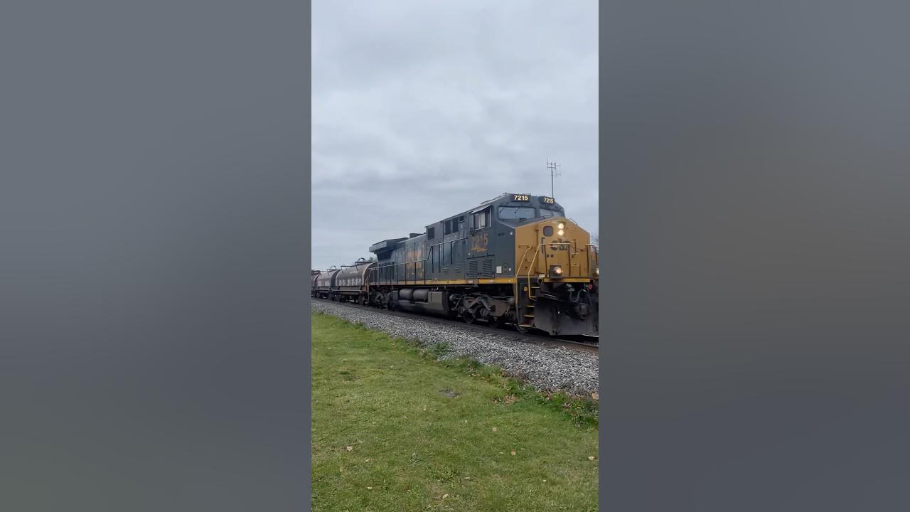 CSX M368 Manifest Mixed Freight Train from Berea, Ohio 11/16/2024 #csx #train #railroad #shorts ...