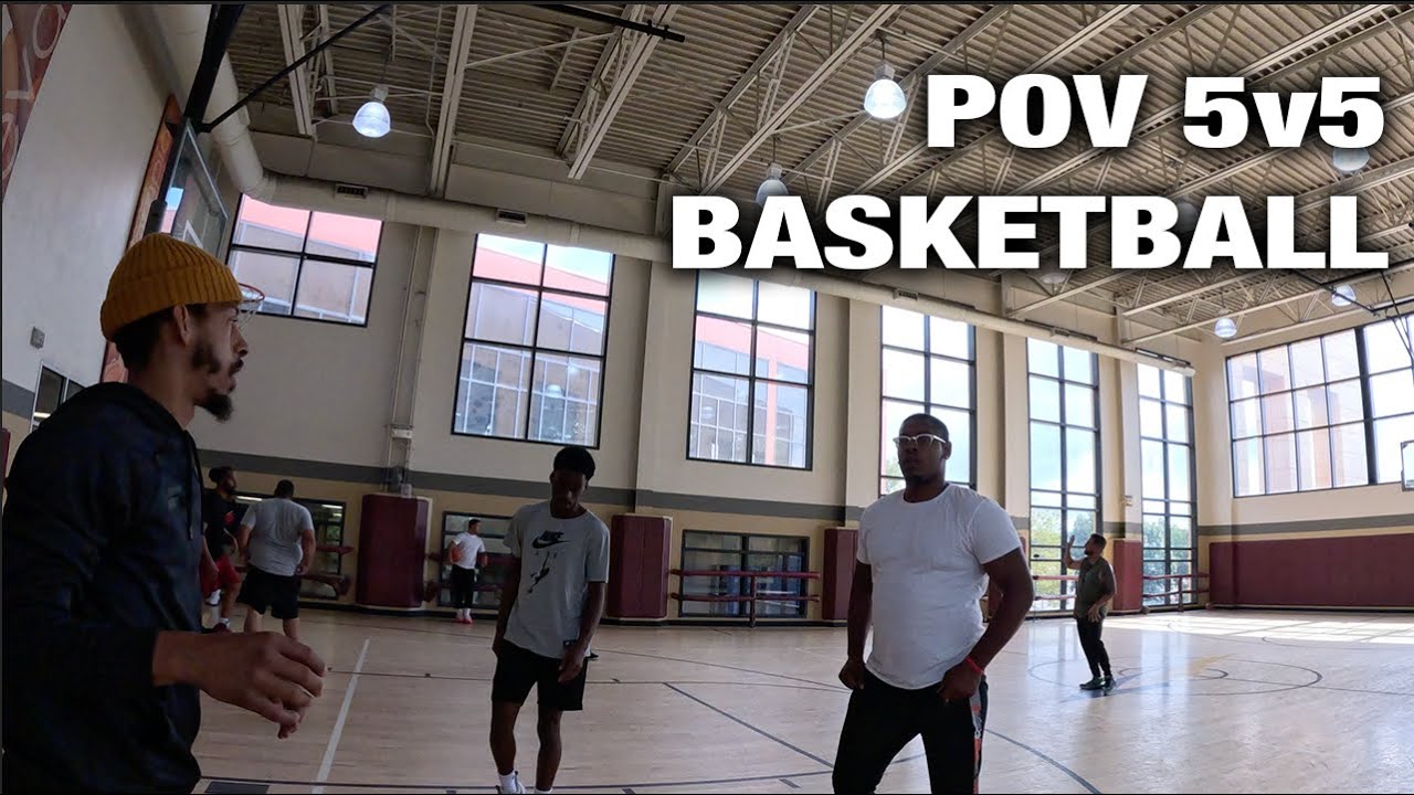 FIRST PERSON 5v5 POV HOOPS - YouTube