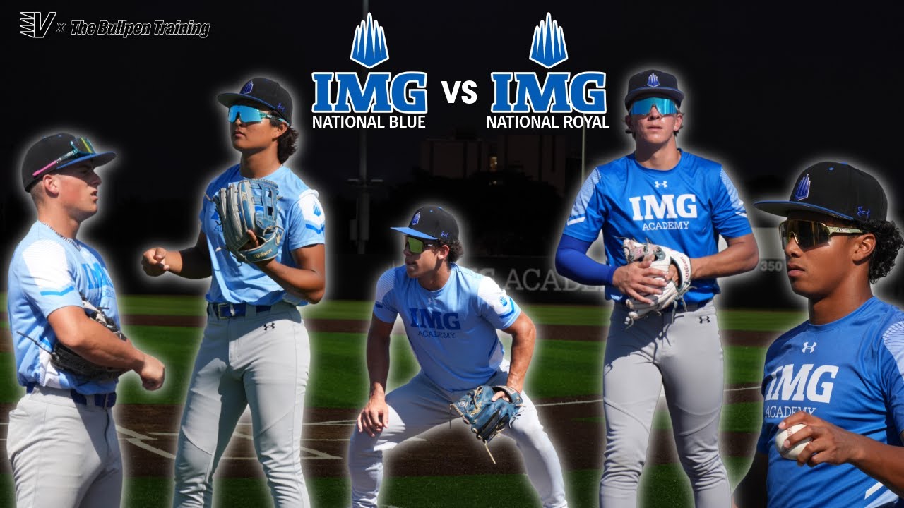 IMG National Baseball Intersquad Game Full of D1 Commits - YouTube