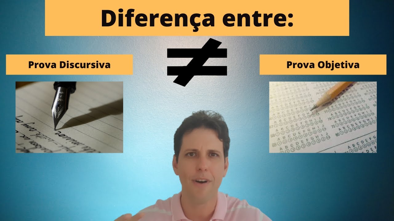 Como estudar para concursos: Diferença entre prova discursiva e prova ...