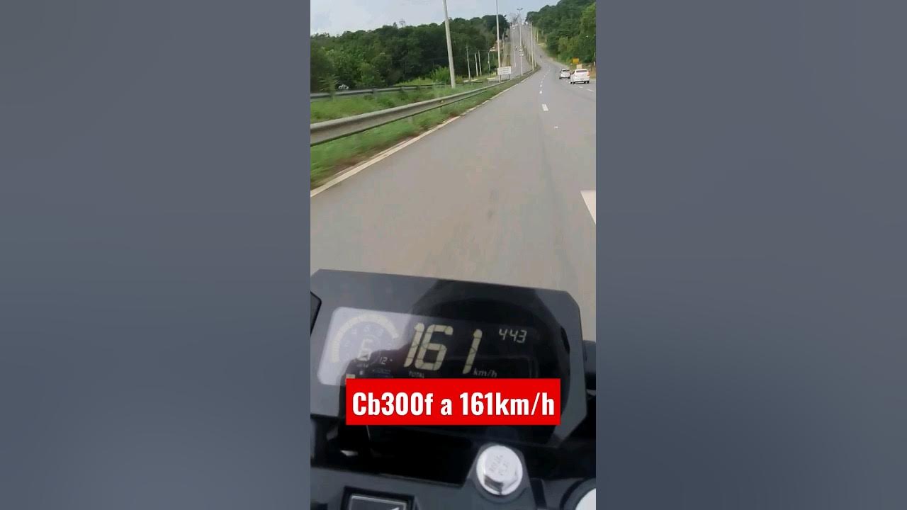 cb300f twister 161km/h - YouTube