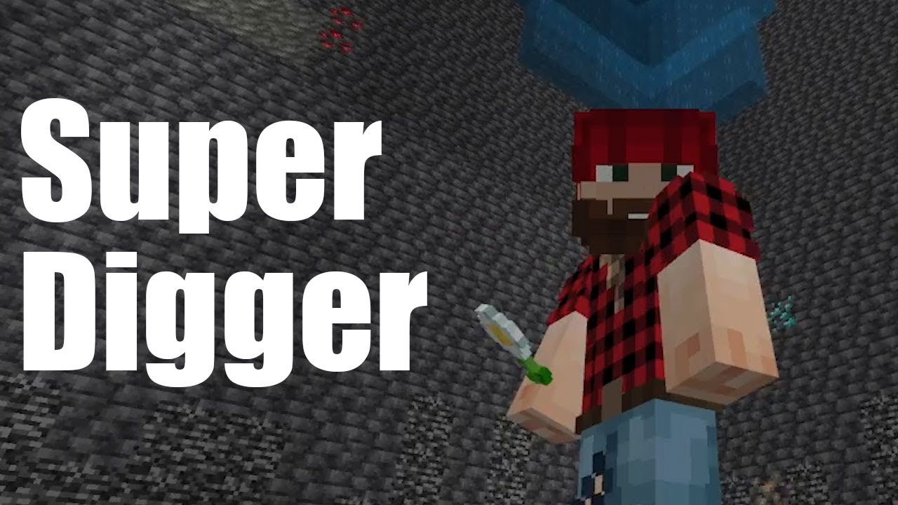 MakeCodeチュートリアル「Super Digger」（教育版マインクラフト） / マイクラプログラミング教室・沖縄マイクラ部 - YouTube