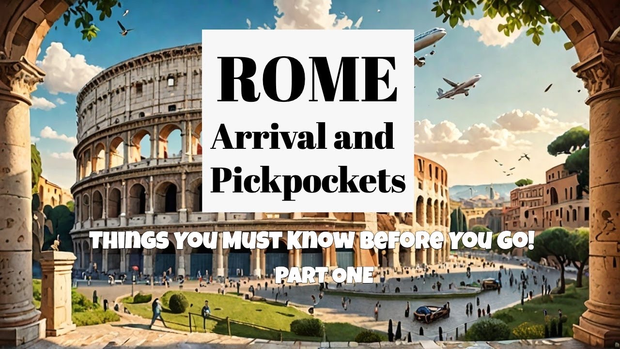 Arriving in Rome: Train Tips & How to Outsmart Pickpockets! Part One ...