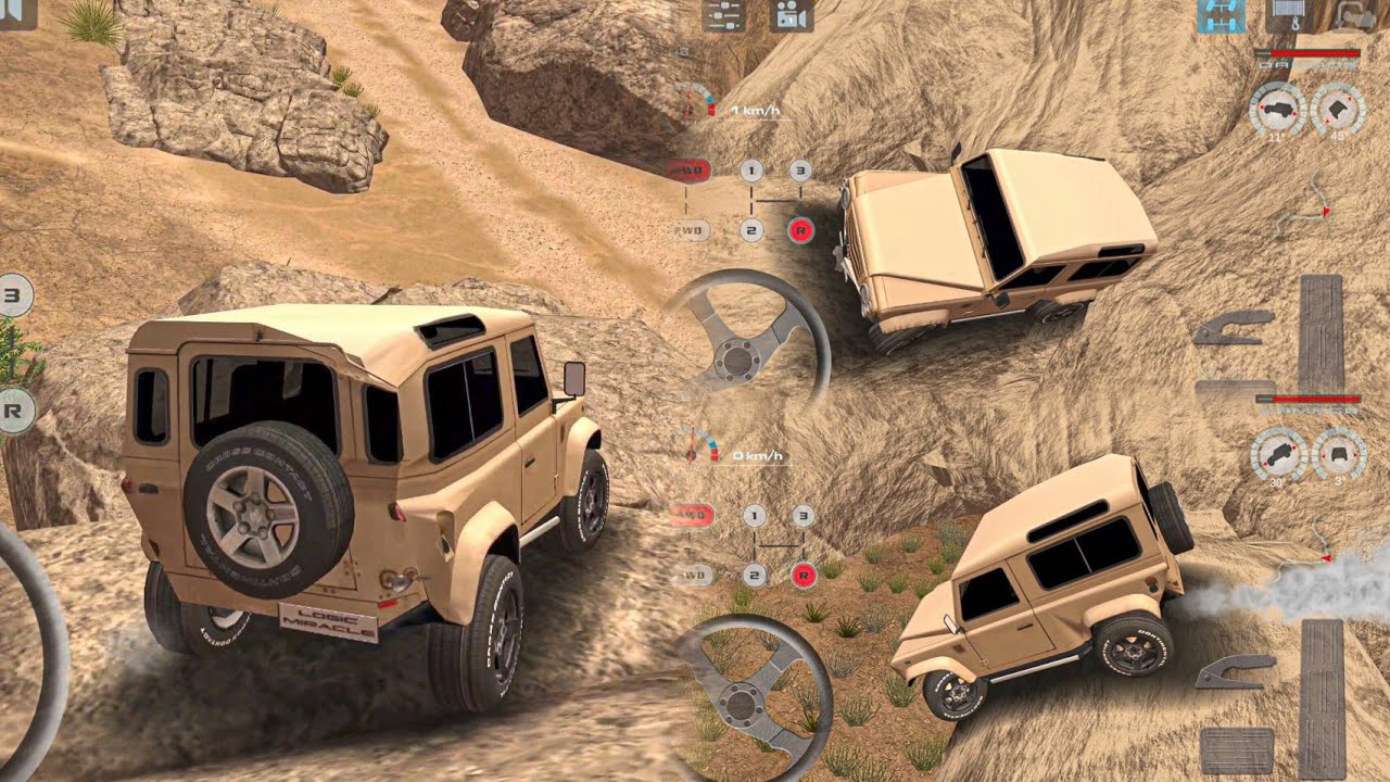 offroad-road Drive Dessert | Land Rover Defender 90 | Level 7 - YouTube
