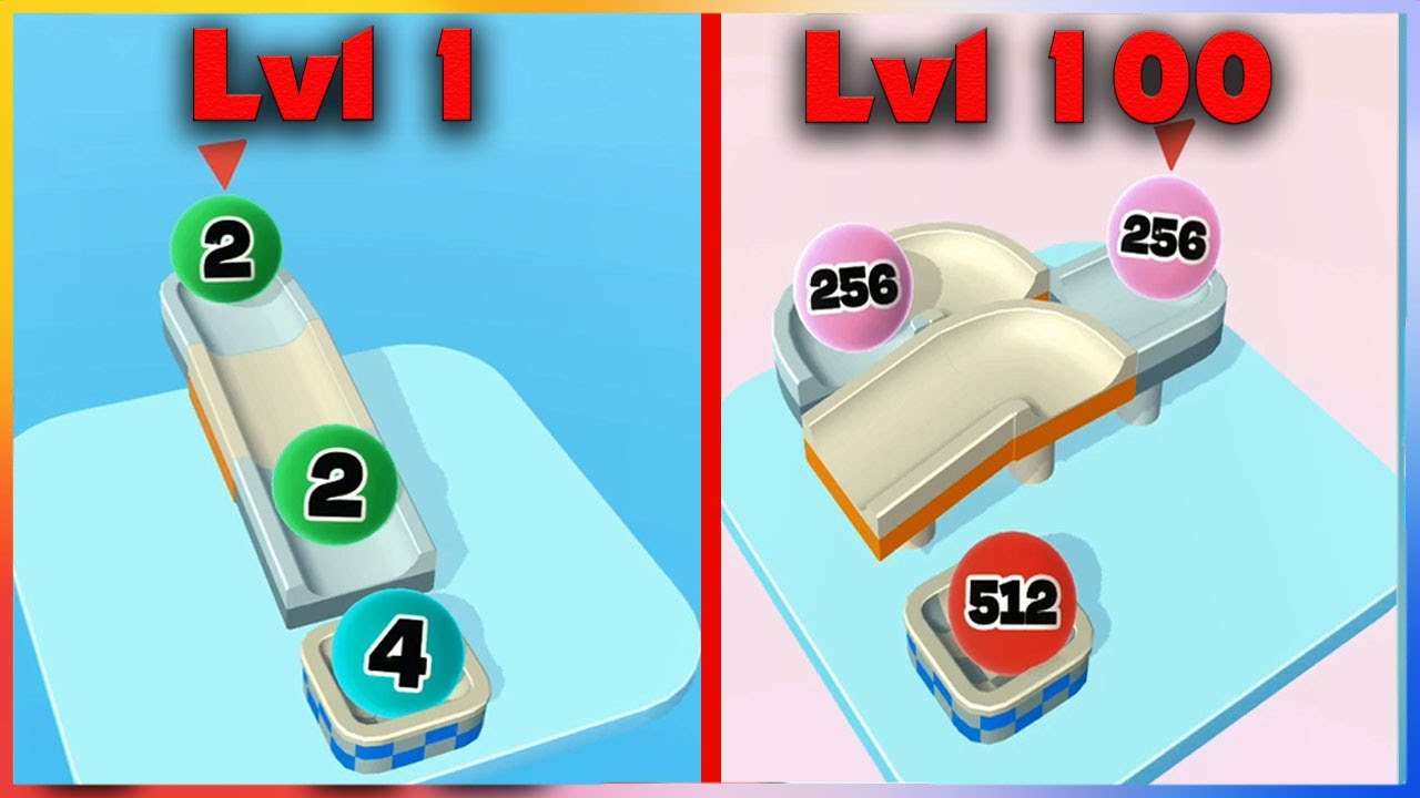 Ball Connect 2048 - Gameplay Walkthrough - Levels 1-100 - YouTube