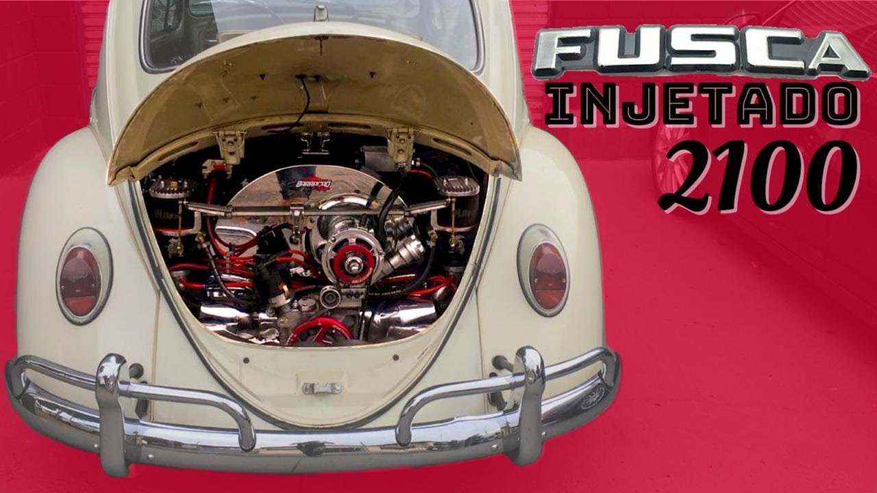 FUSCA 2100 INJETADO - SPOILER ft. BARRACÃO RACING - YouTube