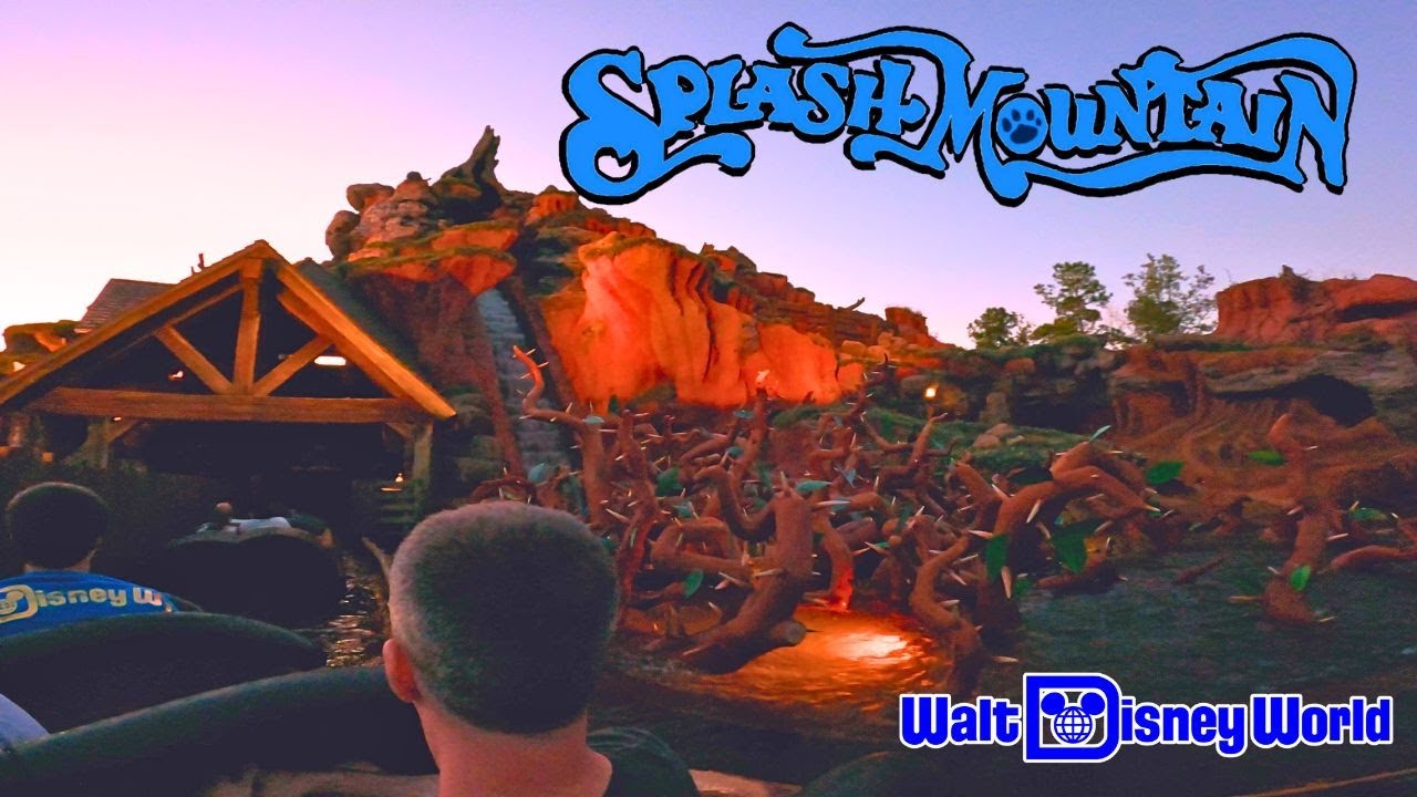 Splash Mountain Farewell FULL NIGHT Ride POV [4K] | Magic Kingdom Walt ...