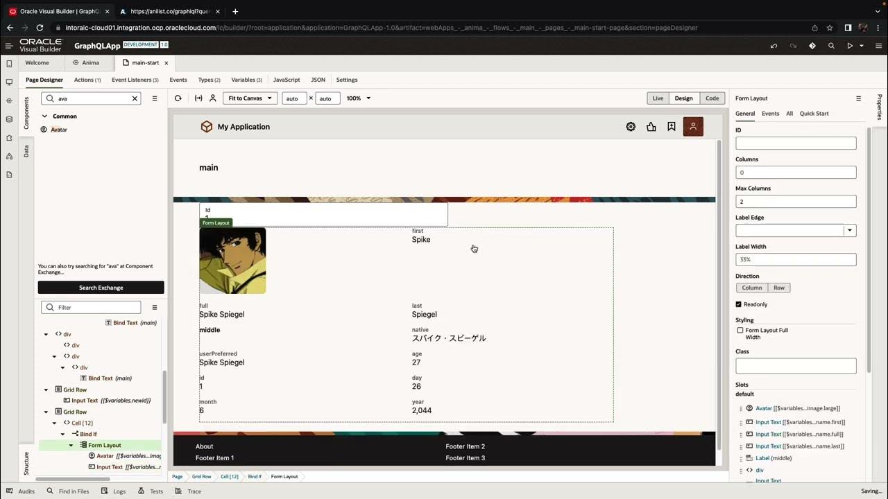 GraphQL Queries in Oracle Visual Builder - YouTube