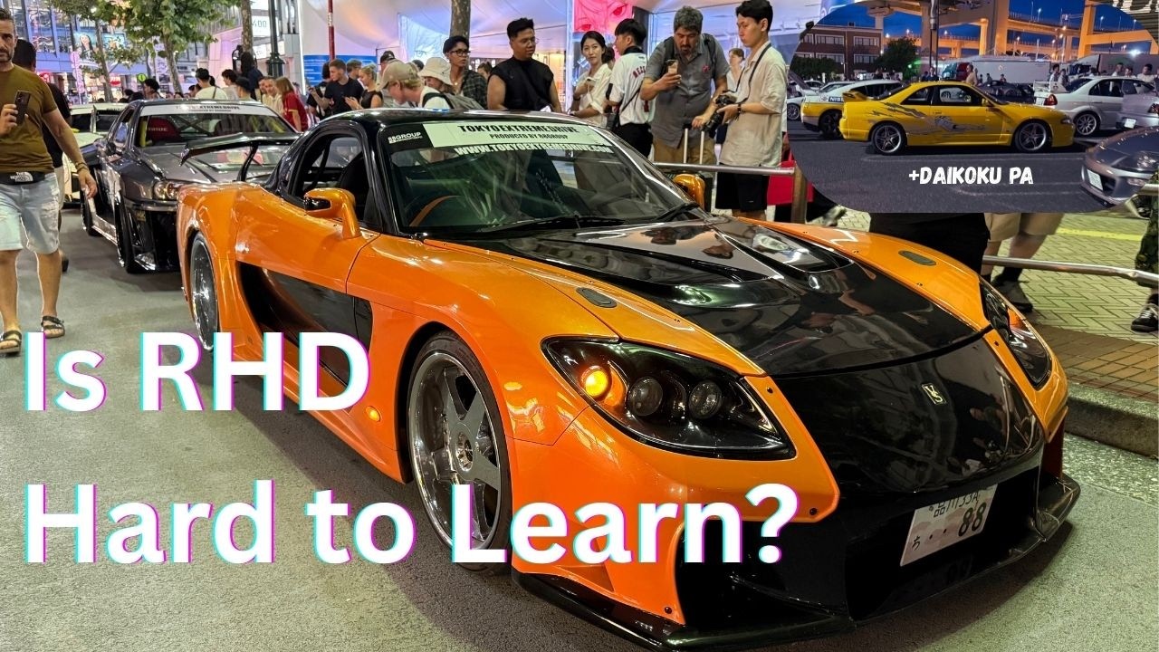 How to Learn RHD Driving in Japan | Daikoku PA Car Meet - YouTube