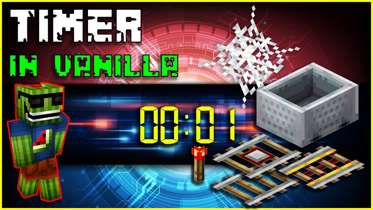 COME COSTRUIRE UN TIMER FUNZIONANTE [Minecraft 1.16 | Tutorial] - YouTube