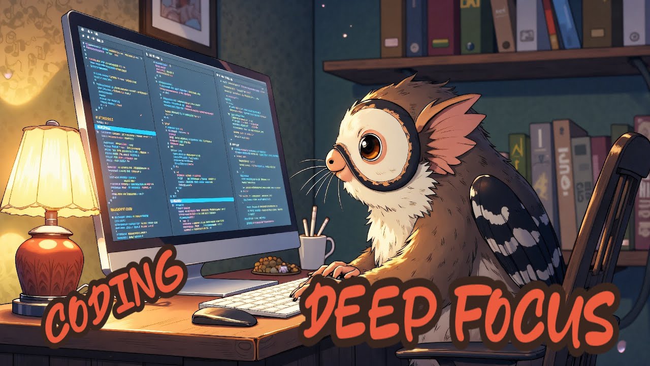 Late Night Debugging | Focus Mode | Productivity Booster 🎵 - YouTube