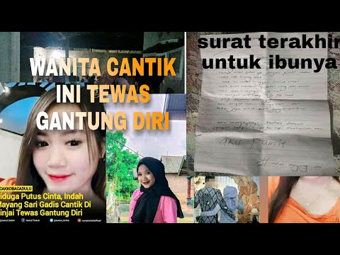 Wanita cantik tewas gantung diri😯