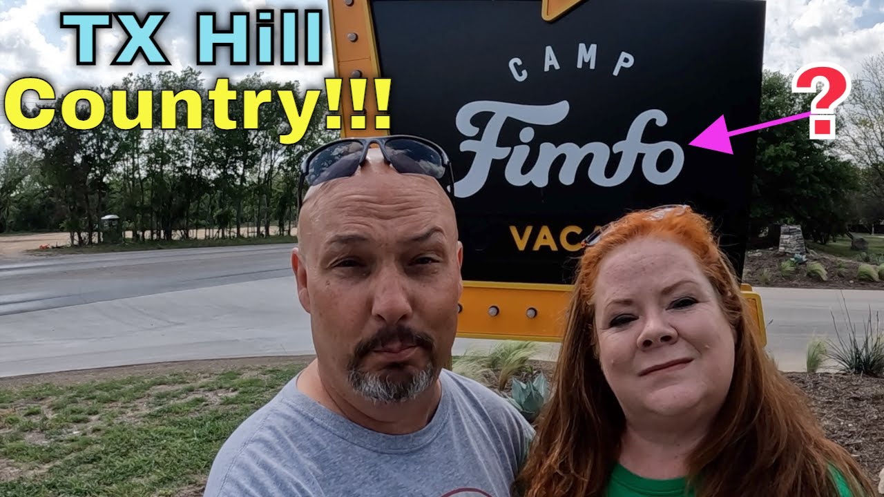 Staying At Camp Fimfo In Texas Hill Country - YouTube