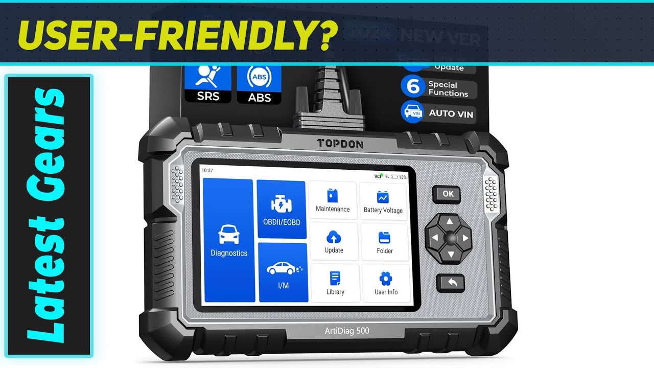 TOPDON AD500: Most Powerful OBD2 Scanner? - YouTube