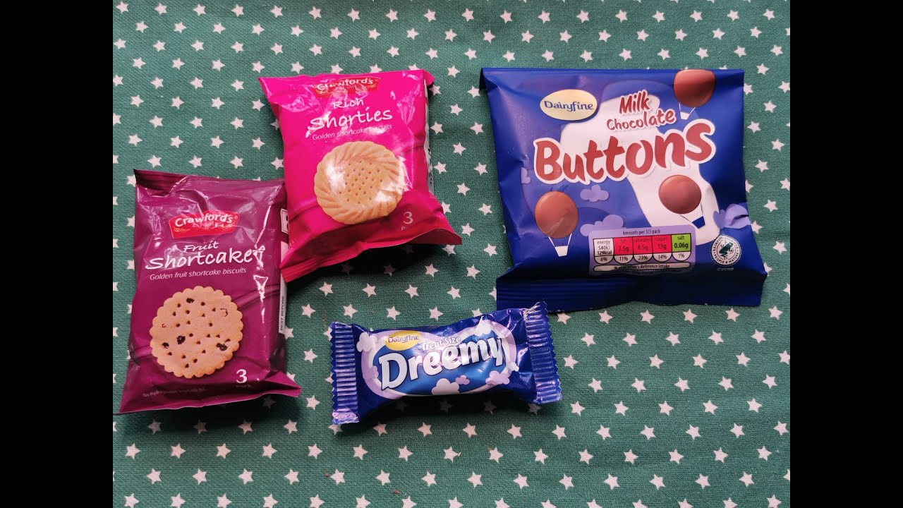 Satisfying and relaxing/ opening candy ASMR 12 .opening biscuits # ...