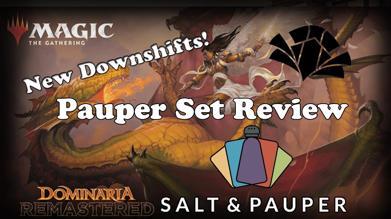 Dominaria Remastered - Pauper Set Review - YouTube