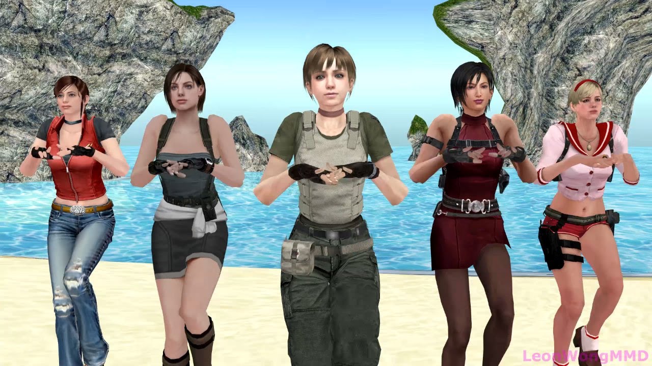 [MMD] Girls' Generation Into The New World - Jill Valentine, Ada Wong ...