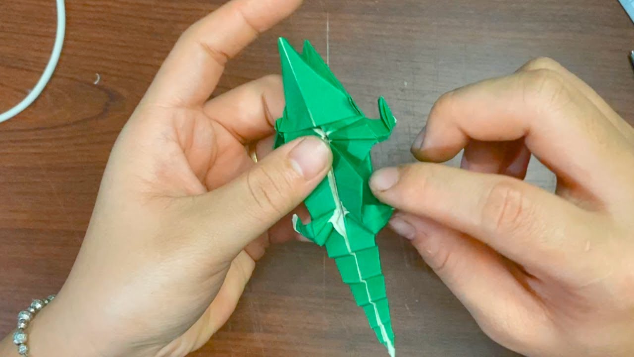 How to Make a Paper Crocodile 🔴 Origami Sea Animal ♡ Moving Paper Toys ...