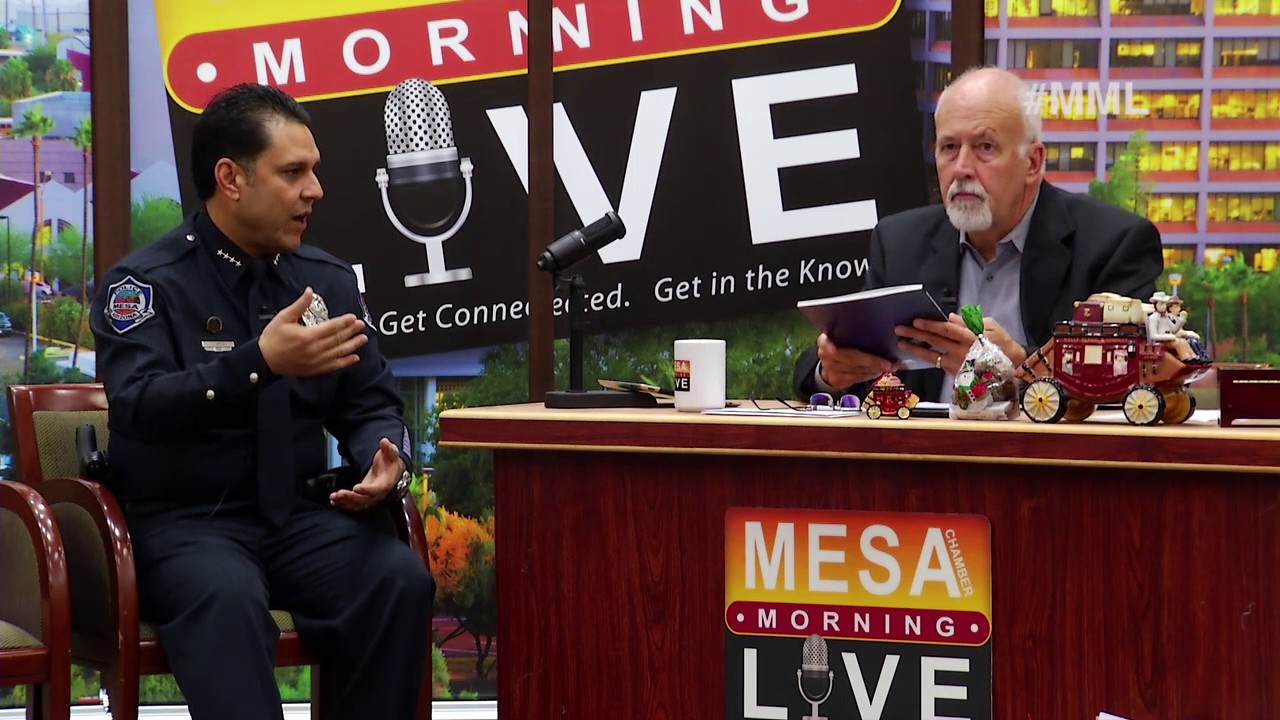 Mesa Police Chief John Meza shares Policing in the 21st Century Report ...