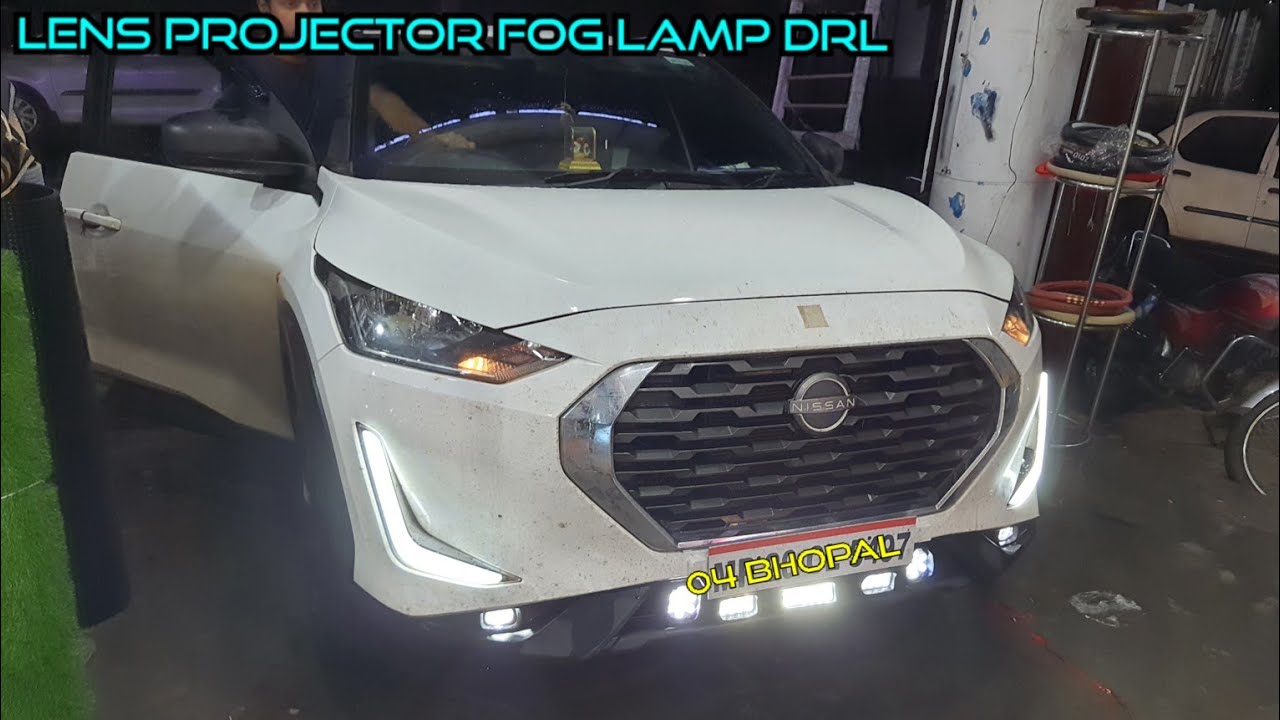 2022 new Magnite DRL with indicator lens projector fog lamp 04 Bhopal ...