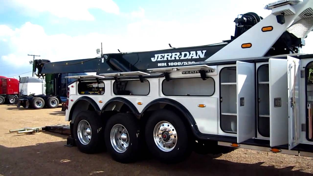 2011 Pete 388 50 Ton Jerr-Dan Hunter Smith 214-228-4487 - YouTube