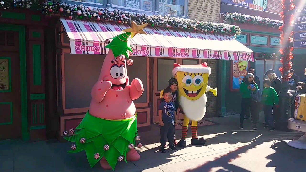 SpongeBob, Patrick Meet & Greet - YouTube