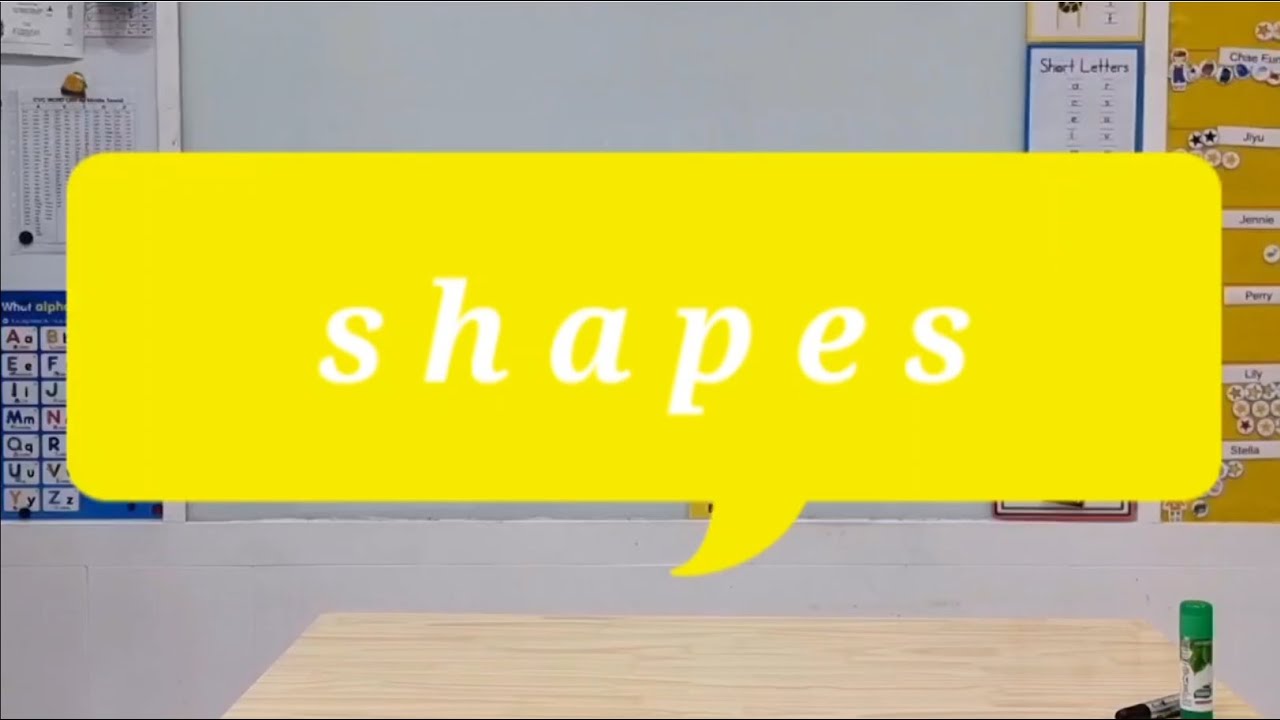 Shapes with Marius Teacher! - YouTube