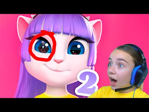 ГОВОРЯЩАЯ КОШКА СТАЛА МОНСТРОМ! НЕ ИГРАЙ в ГОВОРЯЩУЮ КОШКУ в 3 ЧАСА НОЧИ!