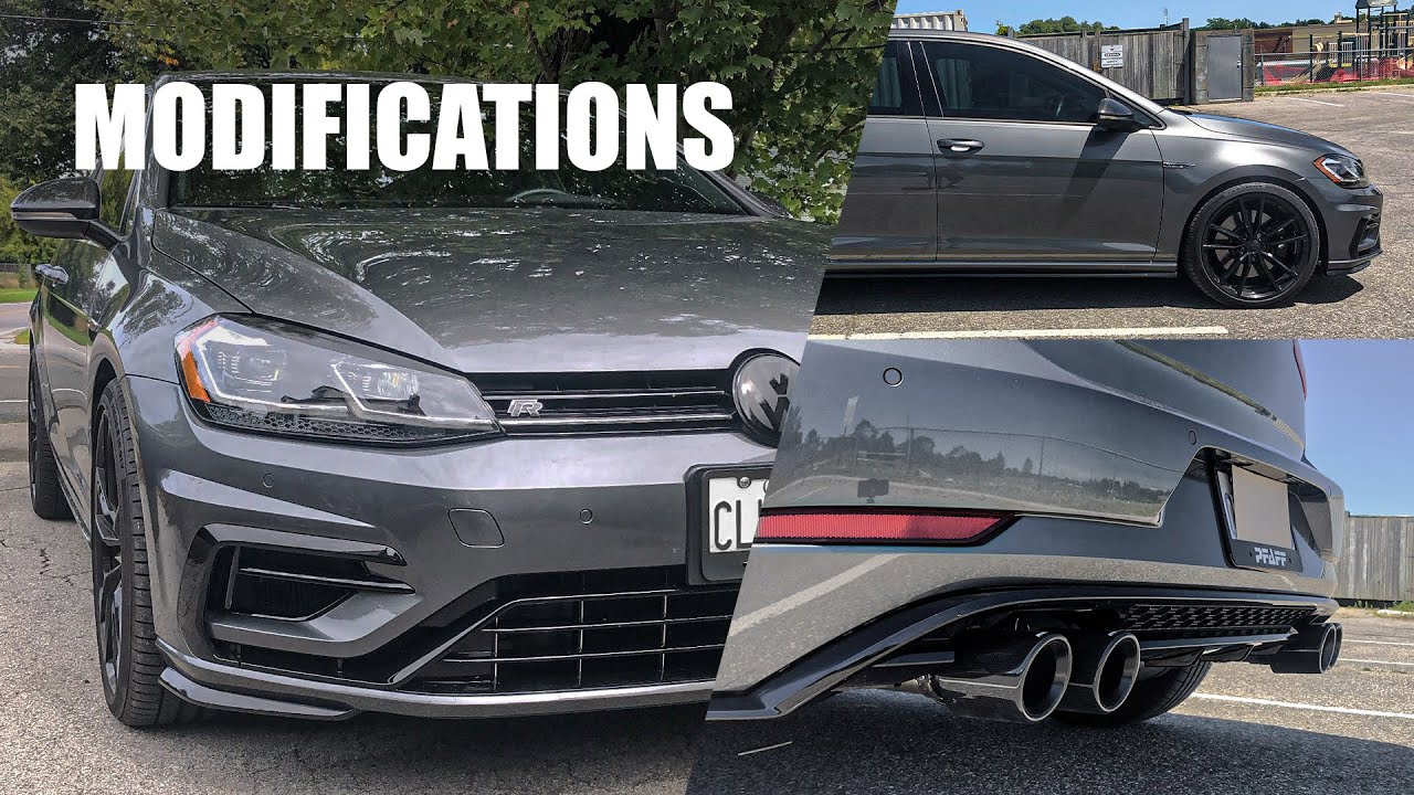 My MODDED Golf R Mk7.5 so far... (2022) - YouTube