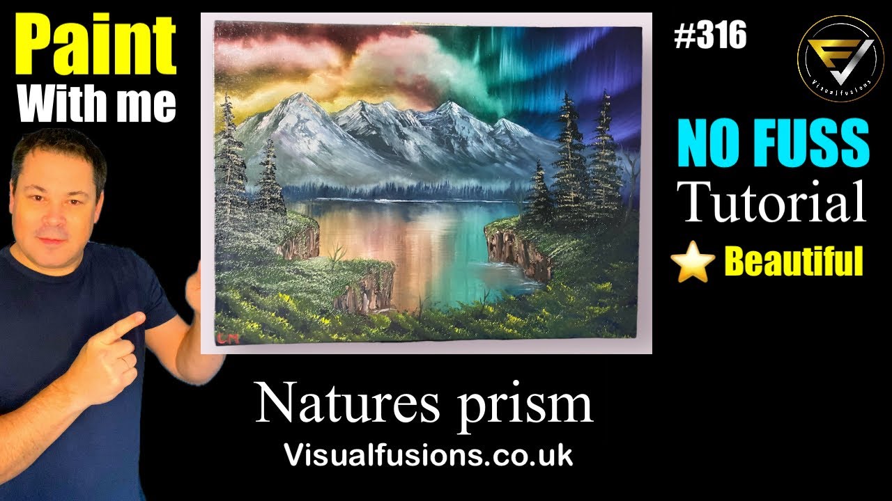 How YOU Can Paint EASY Natures Prism Tutorial of Oil Painting 316 ...
