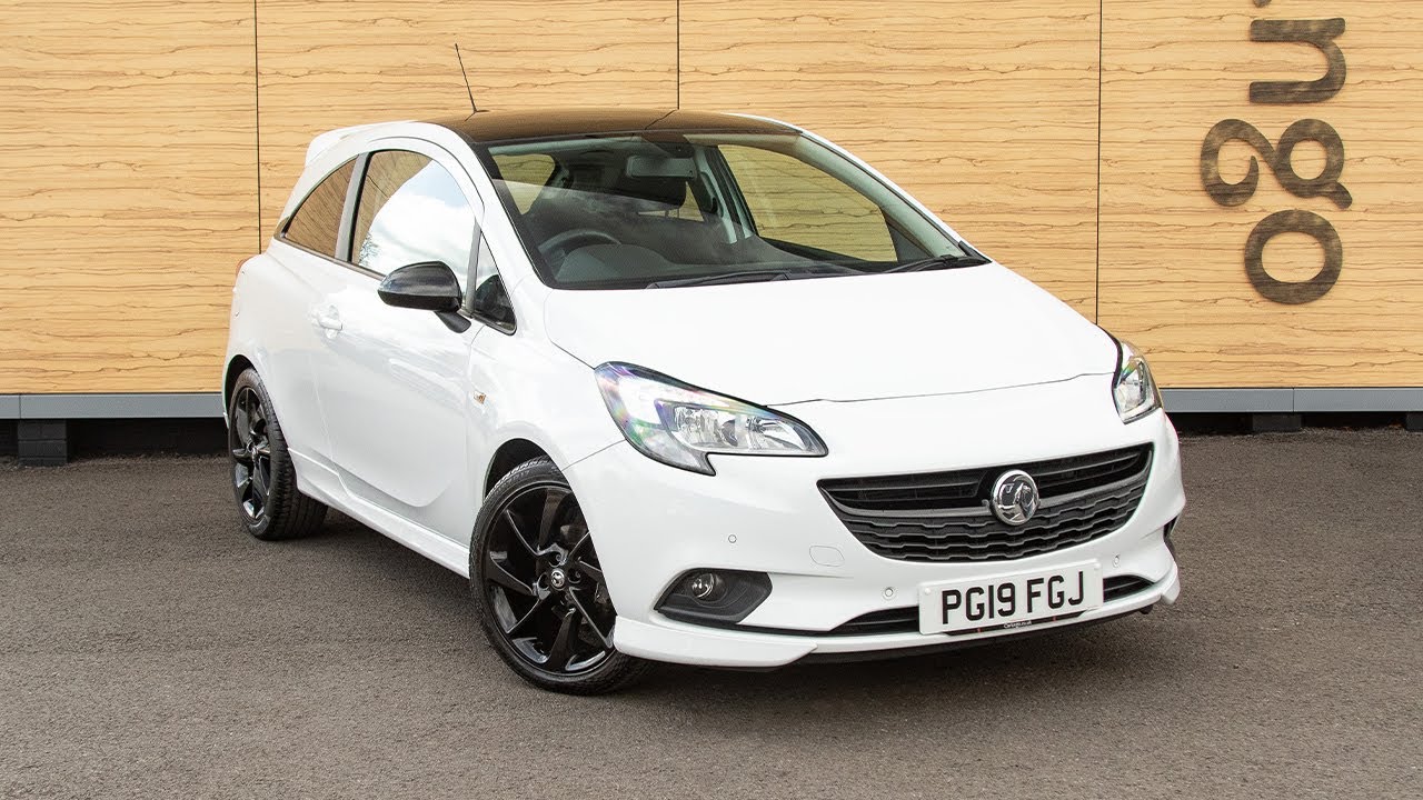 Vauxhall Corsa SRI VX-LINE NAV BLACK - YouTube