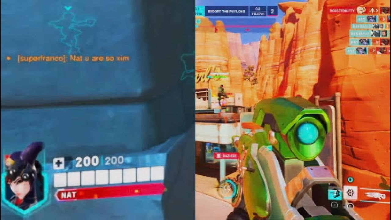 When you get accused of using Xim in Overwatch 2 - YouTube