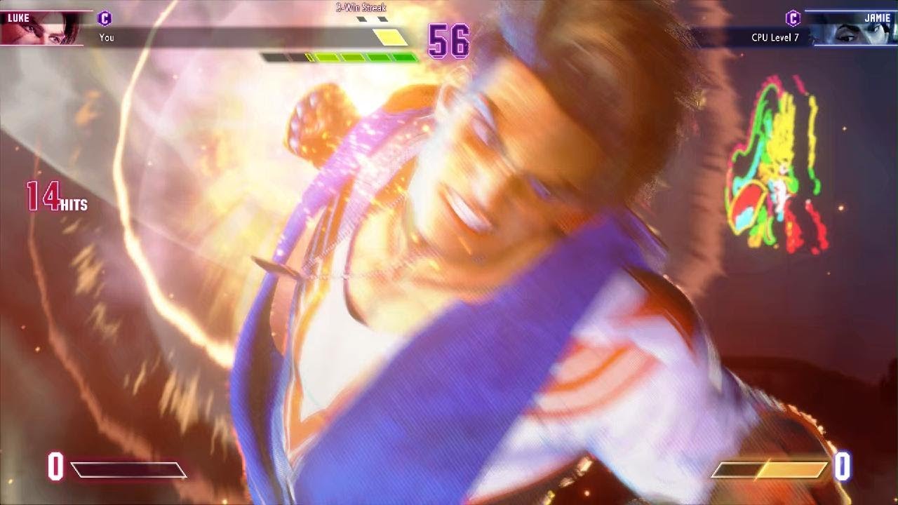 Street Fighter 6 Luke vs Jaime - YouTube