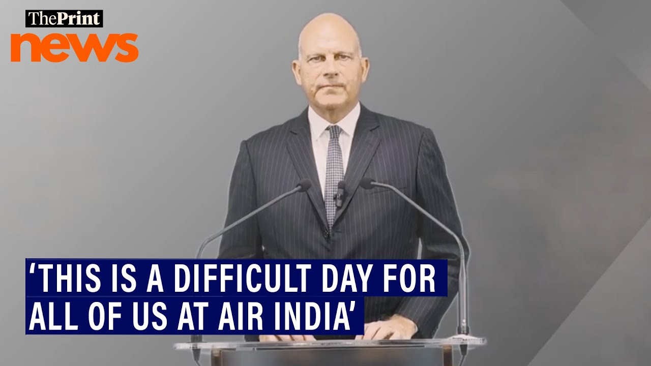 'This is a difficult day for all of us': Air India CEO Campbell Wilson ...