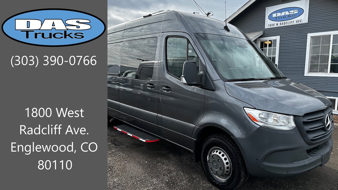 2021 Mercedes Sprinter 4500 Cargo Van - Food Truck / Mobile Catering ...
