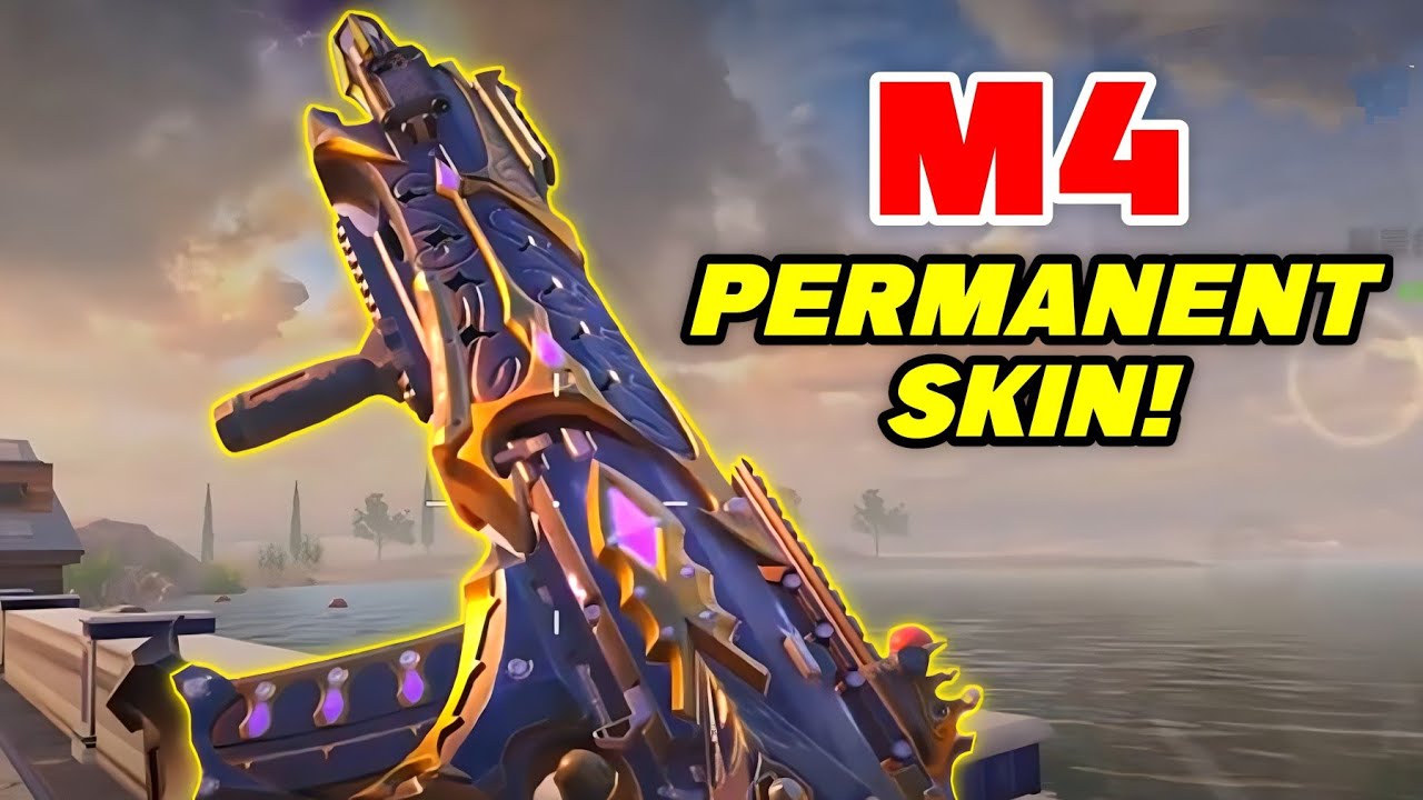 HOW TO GET THE LEGENDARY M4'S PERMANENT SKIN IN CN COD MOBILE - YouTube