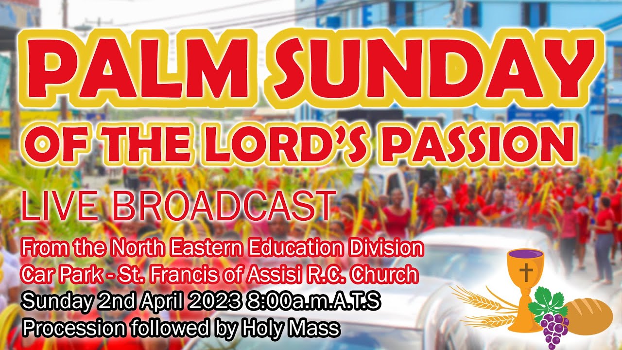 Holy Mass Live: Palm Sunday of the Lord's Passion. - YouTube
