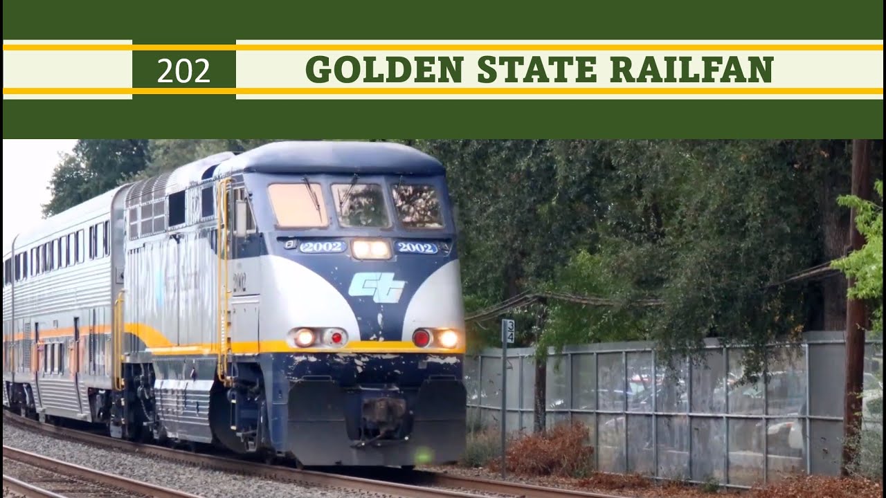 Amtrak California Capitol Corridor Passenger Train CDTX 2002 Arrival ...