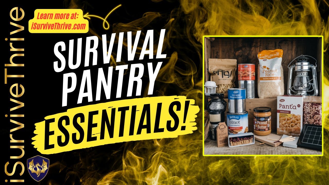 Food Storage Essentials: Must-Have Items for Long-Term Survival - YouTube