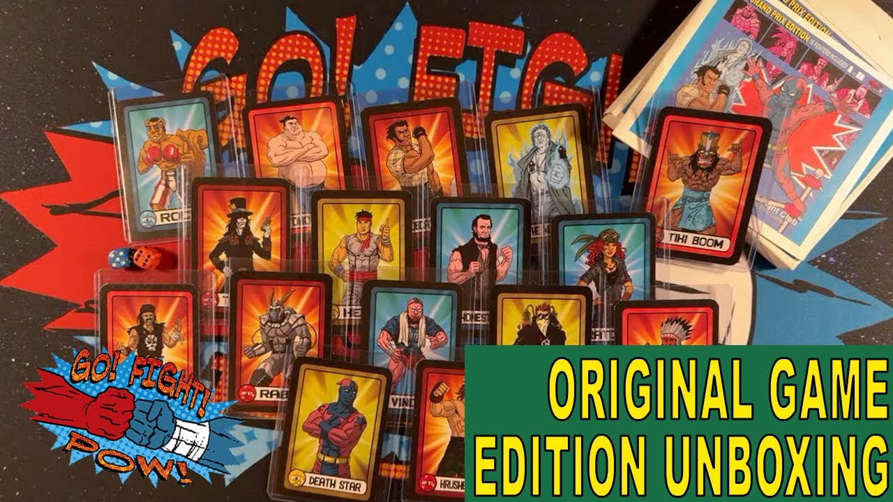 Original Game Edition Unboxing | GO.FIGHT.POW! | Card & Dice Fighting ...