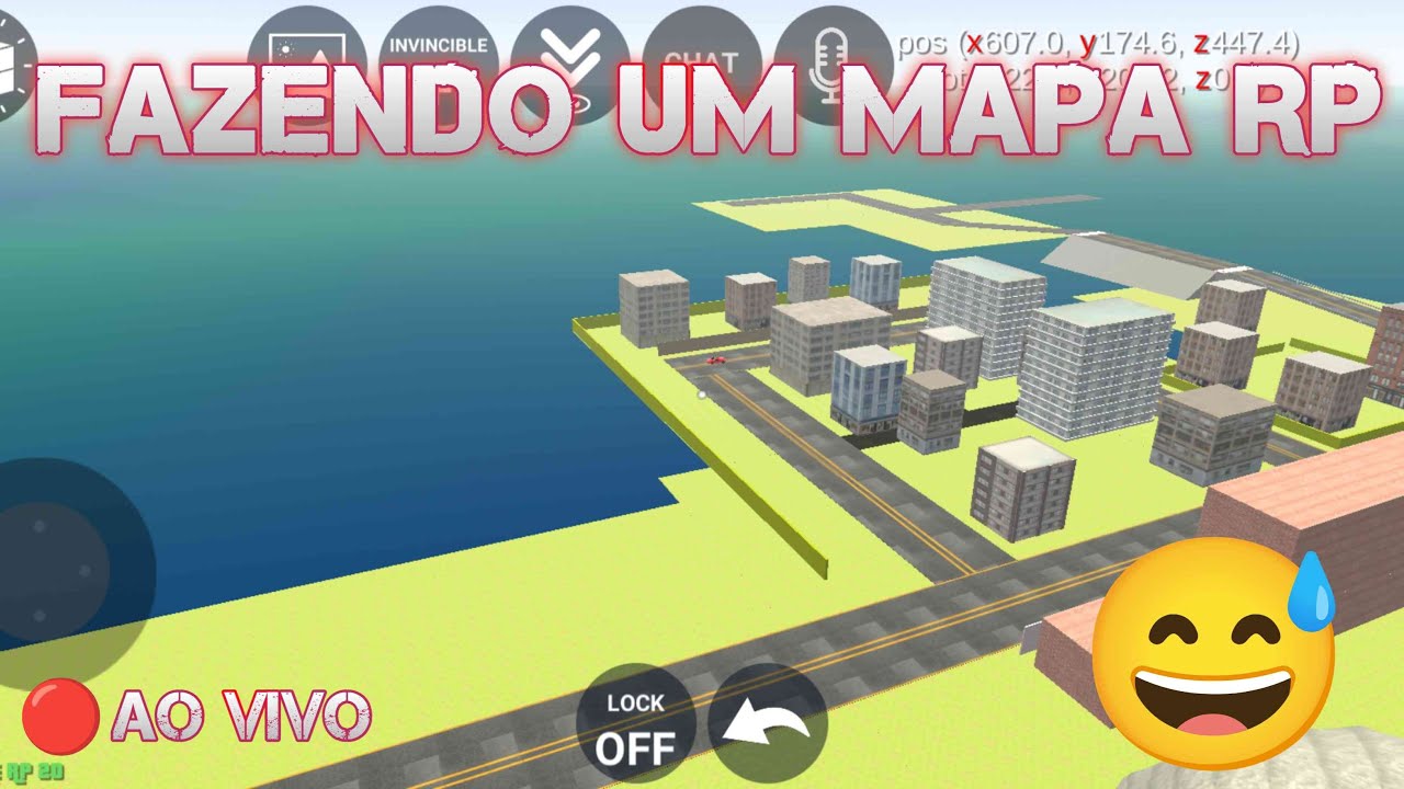 🔴 CRIANDO UM MAPA RP PARA MOBILE NO LAC ONLINE AO VIVO - YouTube