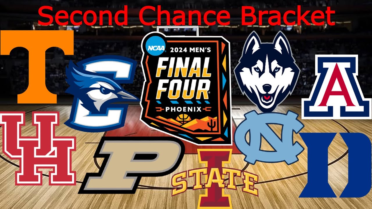 Filling Out My Second Chance Bracket For the 2024 NCAA Tournament - YouTube