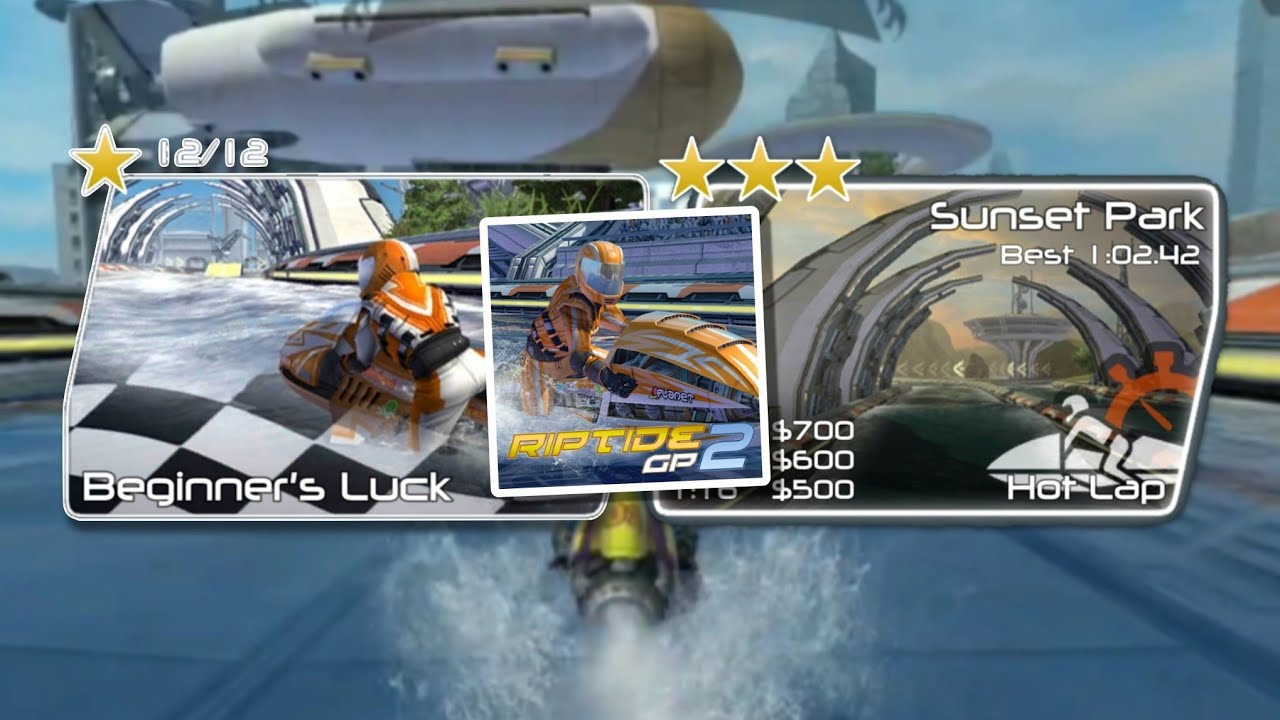 Sunset Park (Beginner's Luck) [Career] - RIPTIDE GP2 (All Levels ...